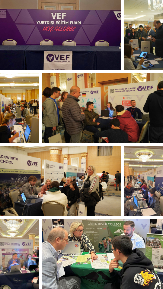 VEF Yurtdışı Eğitim Fuarları